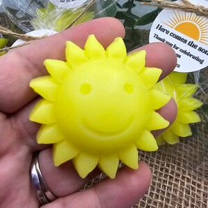 Sun Soap Party Favors Here Comes the Son Baby Shower Favors Gender ...