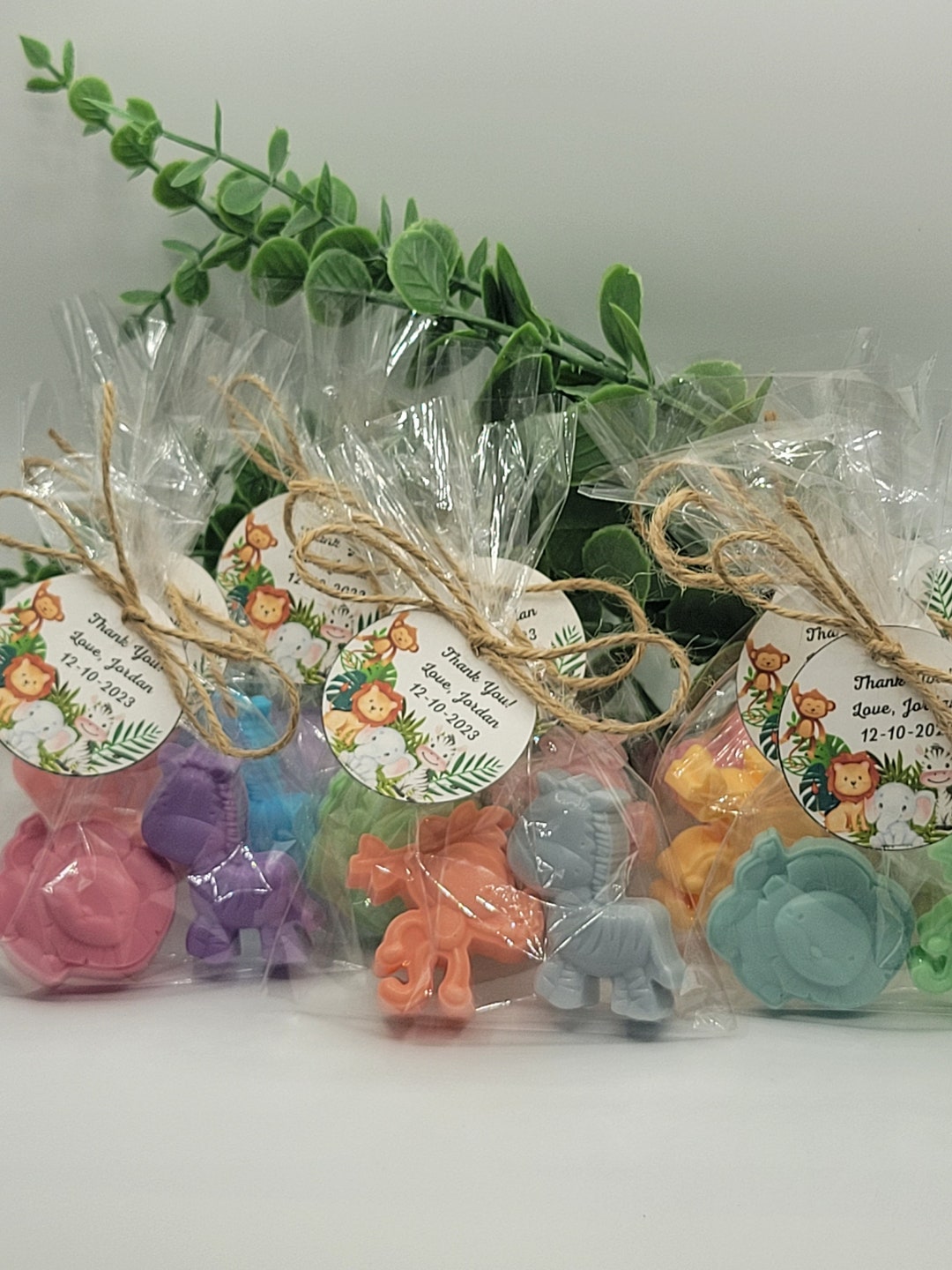 Safari Animals, Party Favors, Birthday Favors, Baby Shower Favors - Etsy