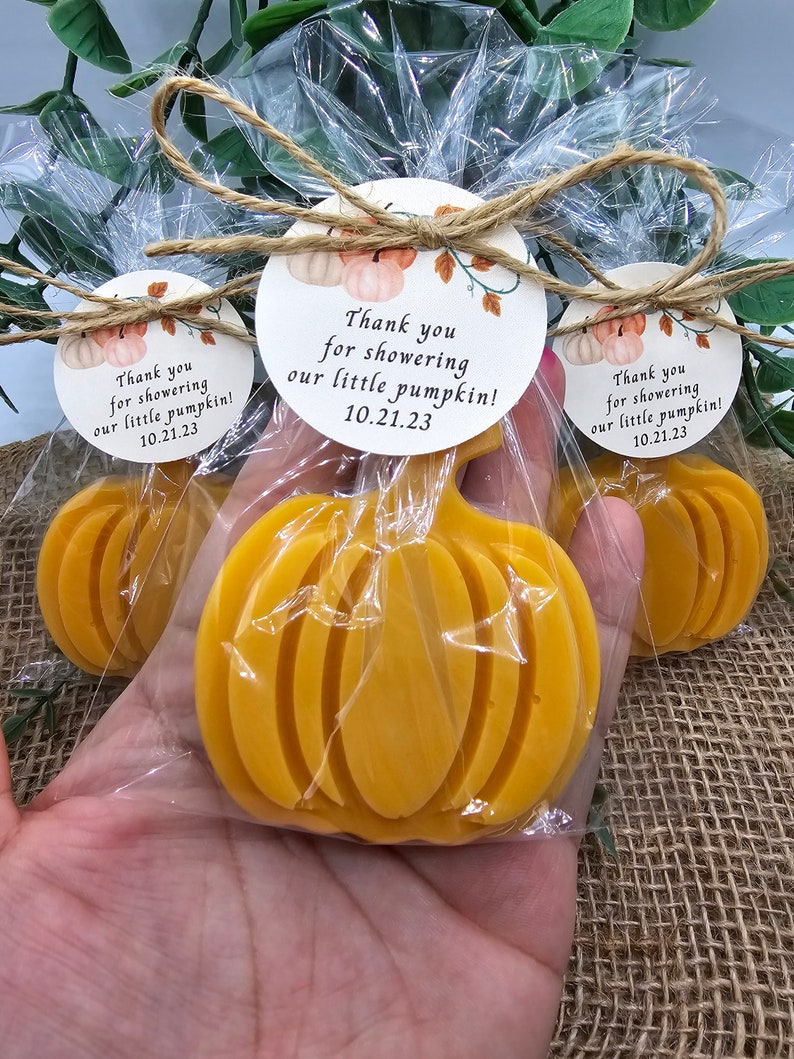 Pumpkin Soap Party Favors Baby Shower Bridal Shower Fall Festivities ...