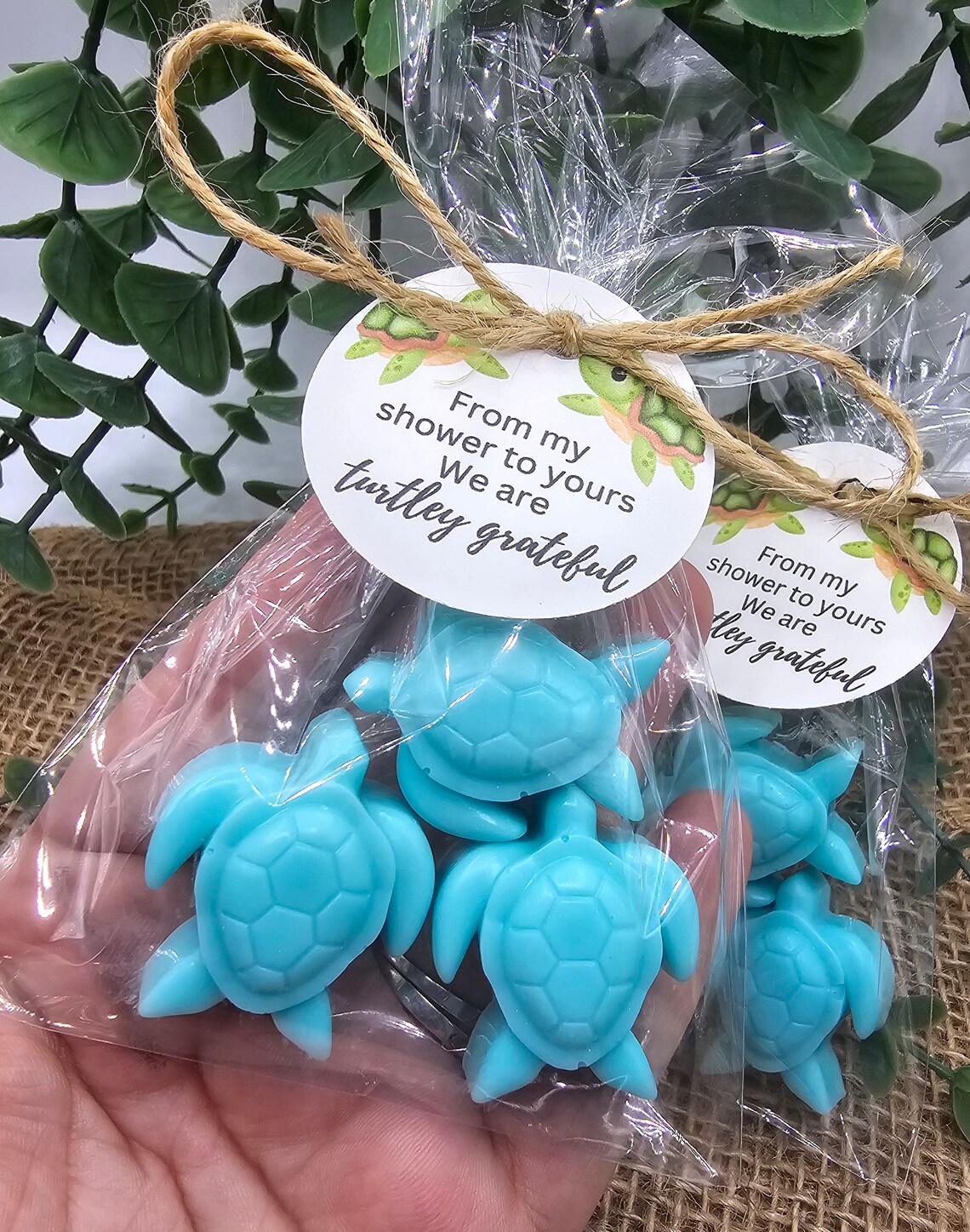 Mini Turtle Soap Favors Turtley Greatful for You Favors Mini Soap ...