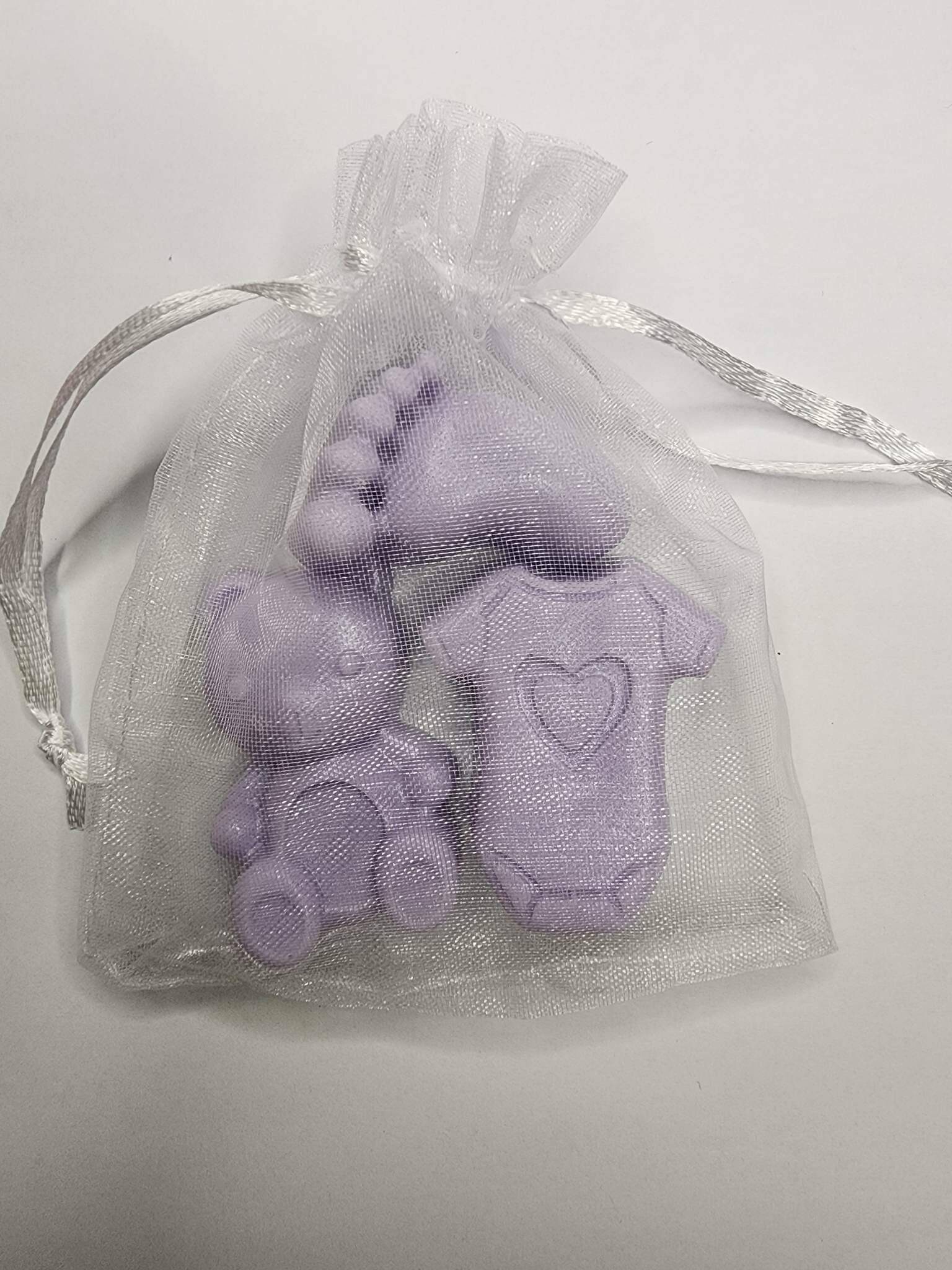 60 Baby Shower Mini Soaps, Gender Reveal Mini Soaps, Handmade Soap ...