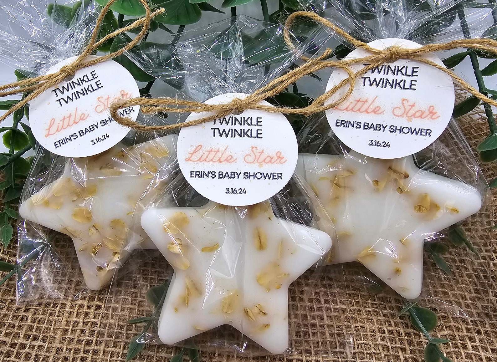 Star Soap Party Favors Twinkle Twinkle Little Star Favors Birthday Baby ...
