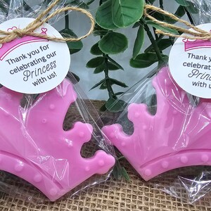 Princess Crown Soap Favors the Princess is Here Princess Birthday Party ...
