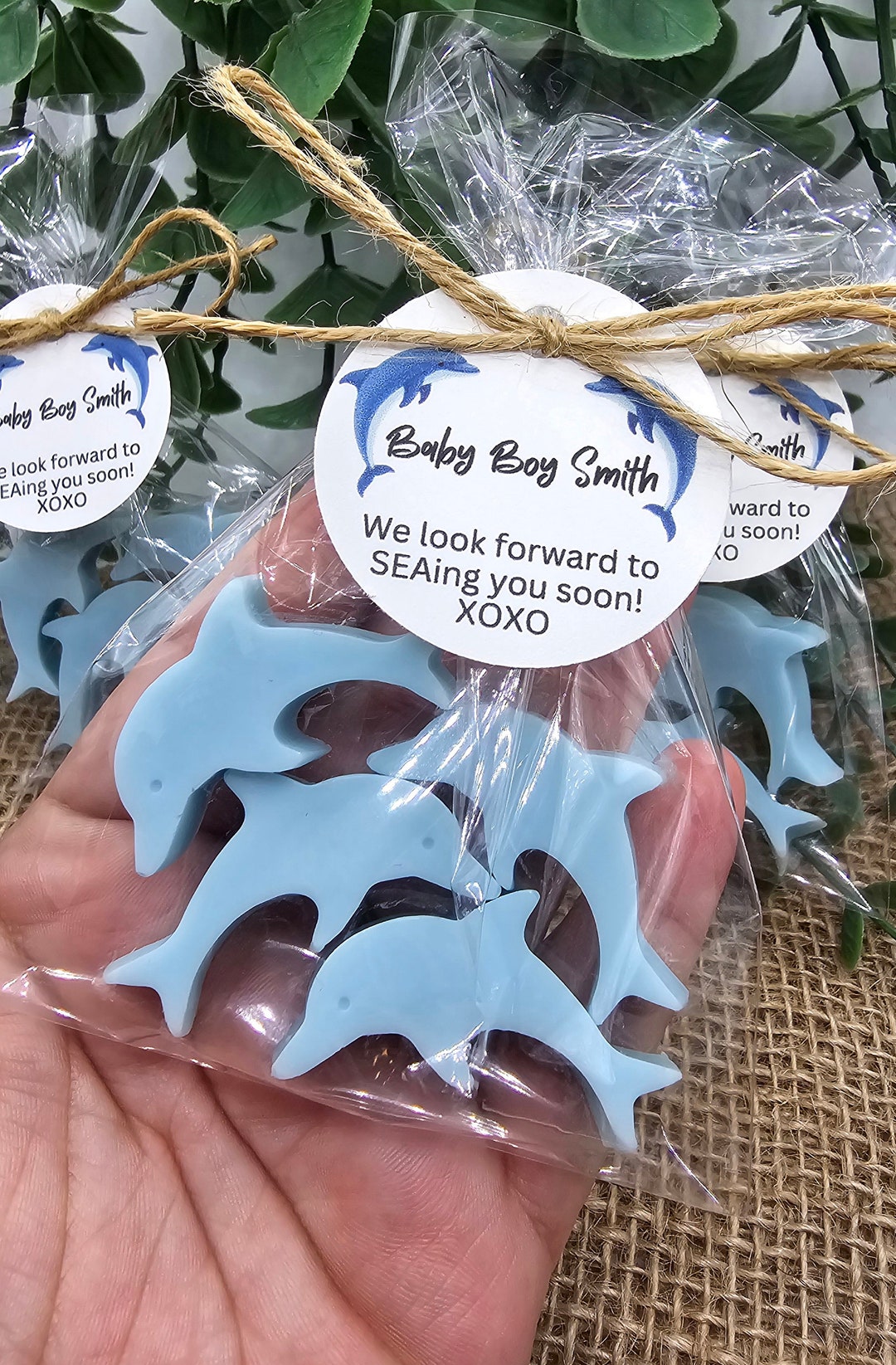 Mini Dolphin Soap Favors Seaing You Soon Favors Mini Soap Favors ...