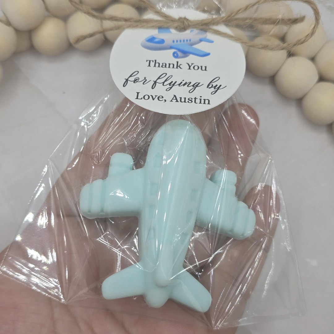 Airplane Shaped Soaps, First Birthday Celebration Trip Around the Sun ...