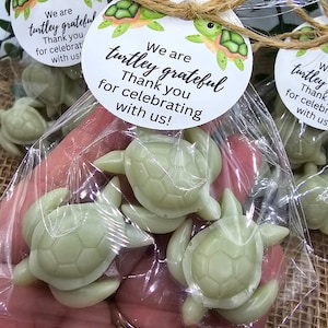 Mini Turtle Soap Favors Turtley Greatful for You Favors Mini Soap ...