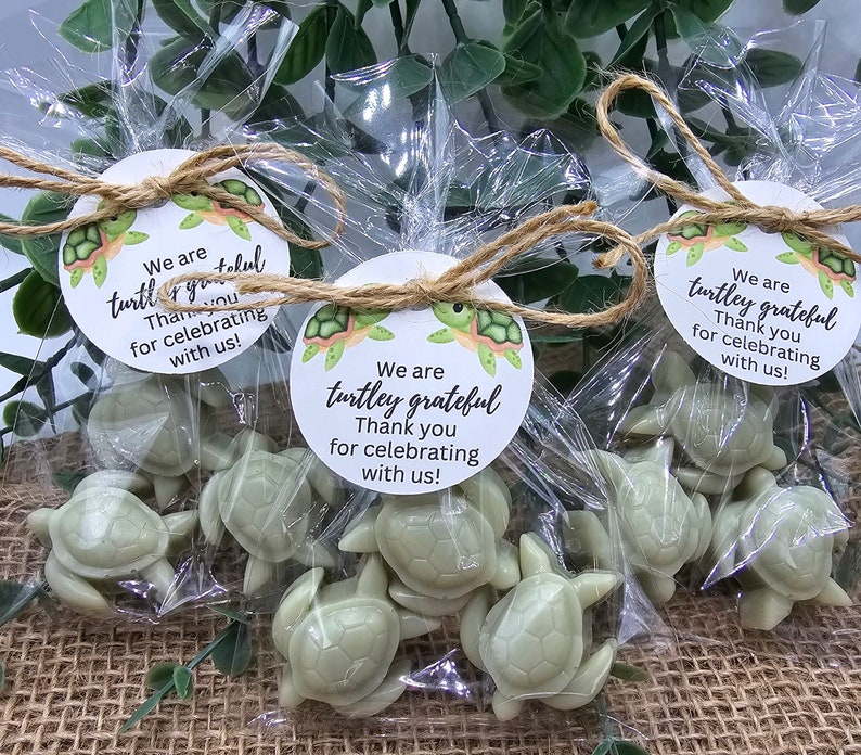 Mini Turtle Soap Favors Turtley Greatful for You Favors Mini Soap ...