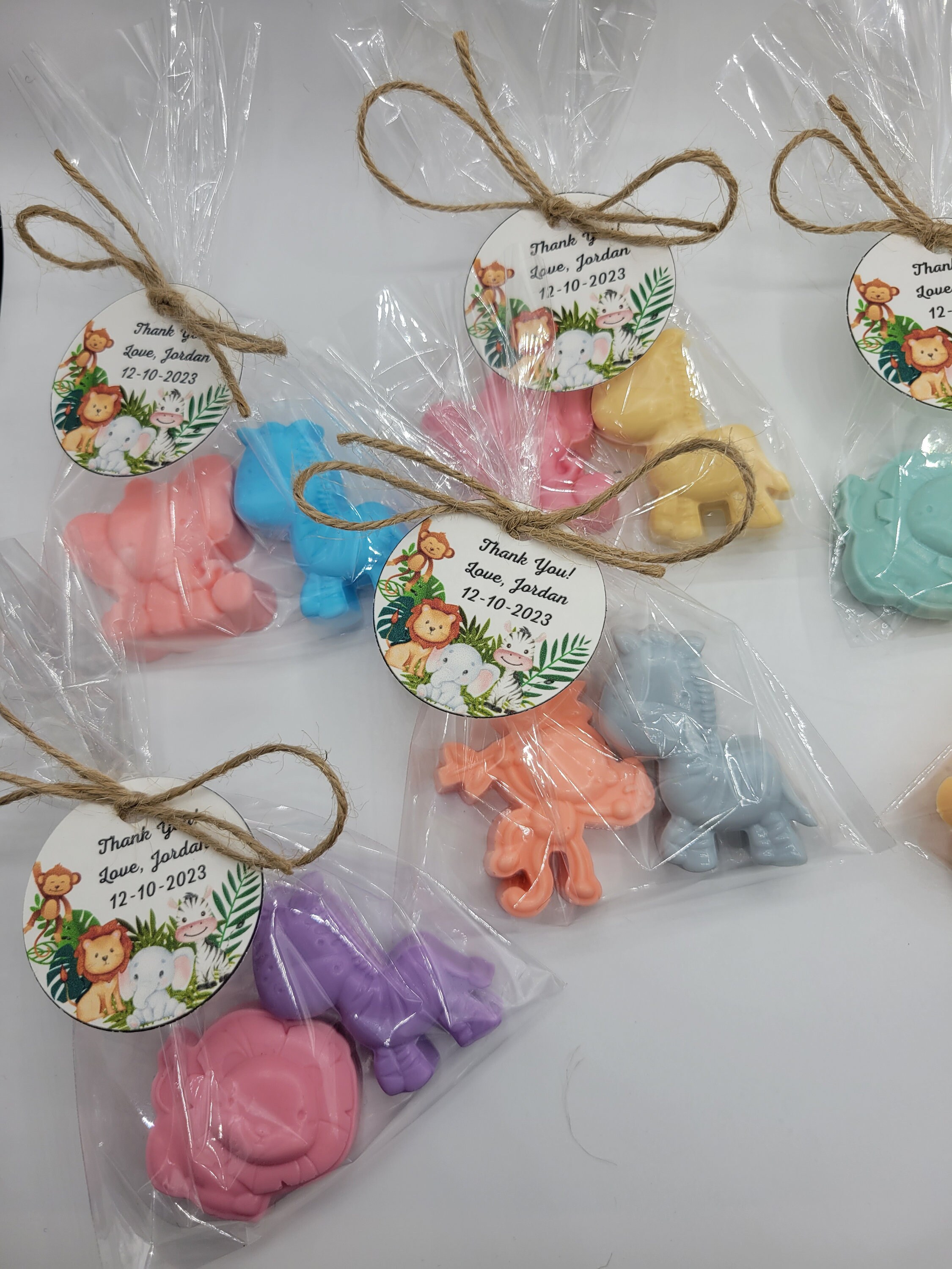 Safari Animals, Party Favors, Birthday Favors, Baby Shower Favors - Etsy