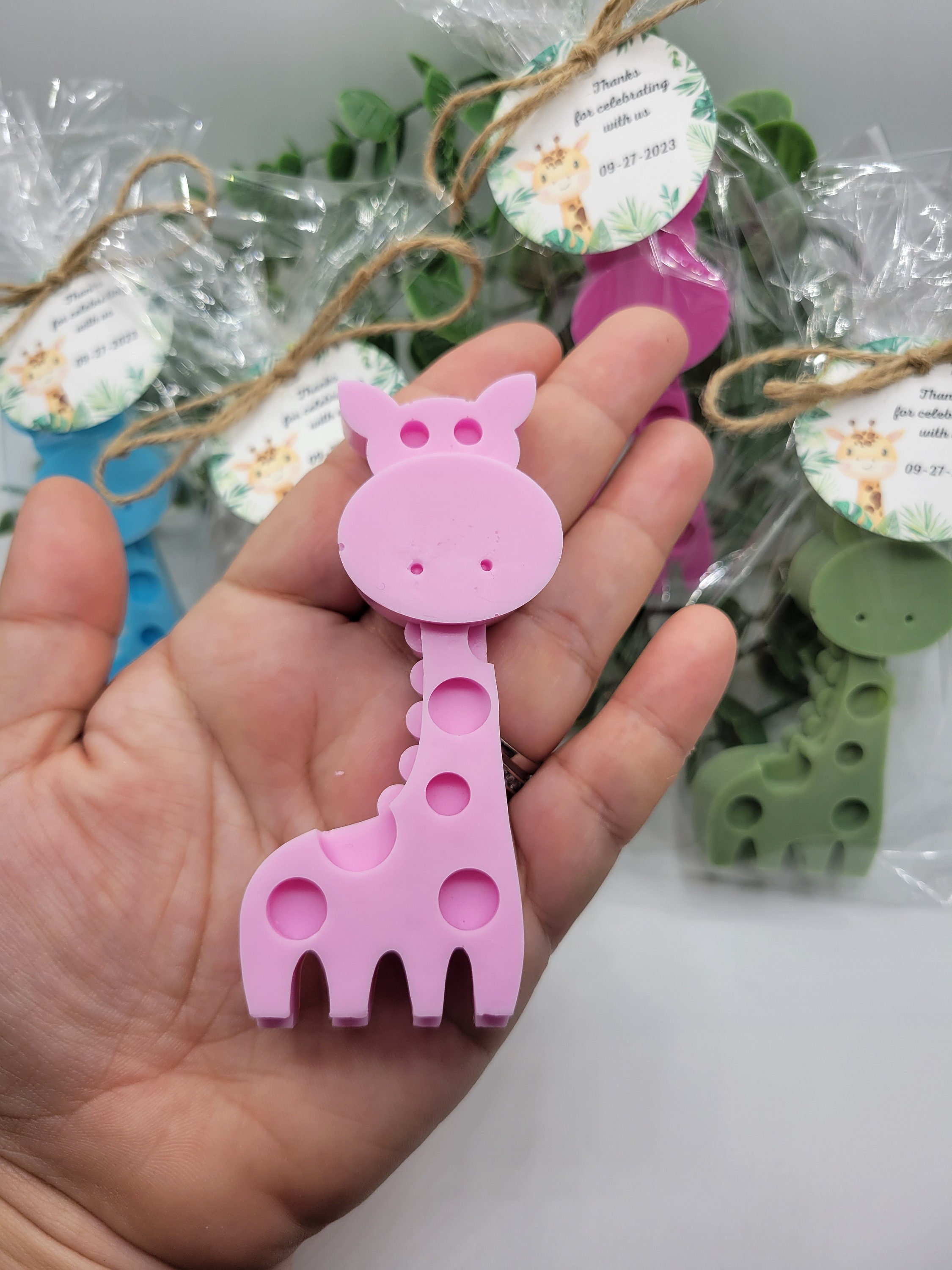 Giraffe Soap, Handmade Soap, Party Favor Soap, Party Favors, Kids Soap ...