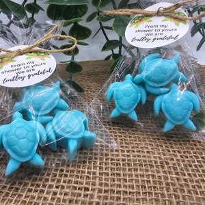 Mini Turtle Soap Favors Turtley Greatful for You Favors Mini Soap ...