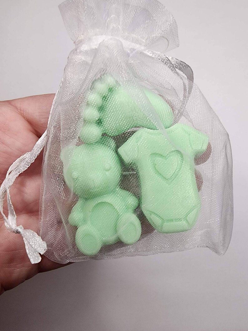 45 Baby Shower Mini Soaps, Gender Reveal Mini Soaps, Handmade Soap ...