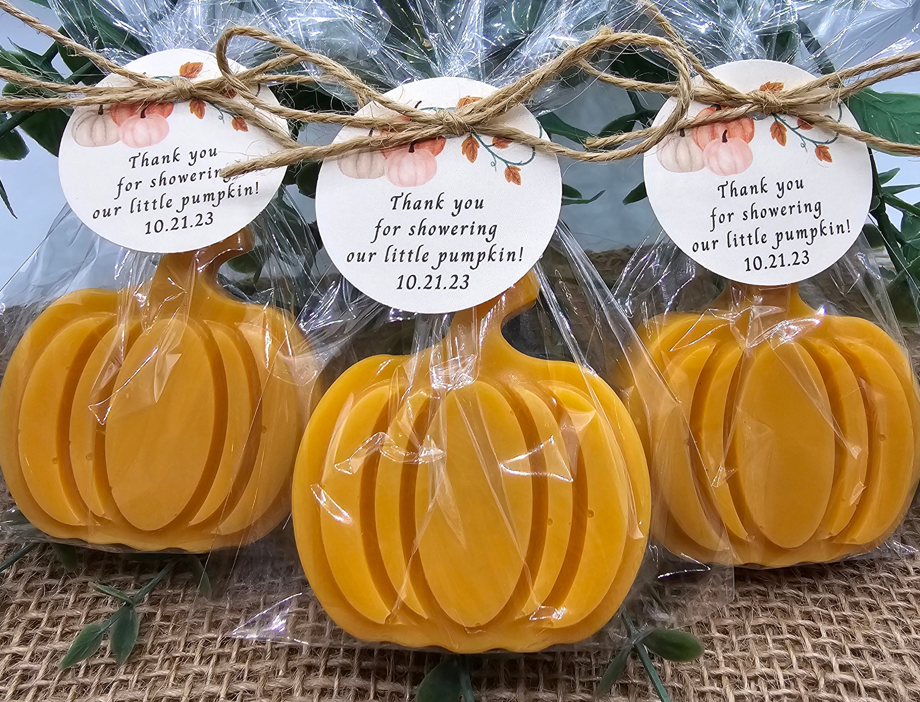 Pumpkin Soap Party Favors Baby Shower Bridal Shower Fall Festivities ...