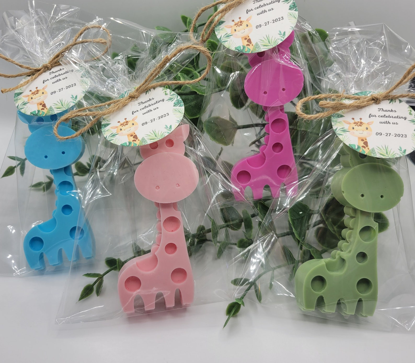 Giraffe Soap, Handmade Soap, Party Favor Soap, Party Favors, Kids Soap ...