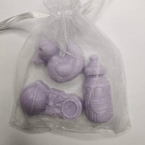 45 Baby Shower Mini Soaps, Gender Reveal Mini Soaps, Handmade Soap ...