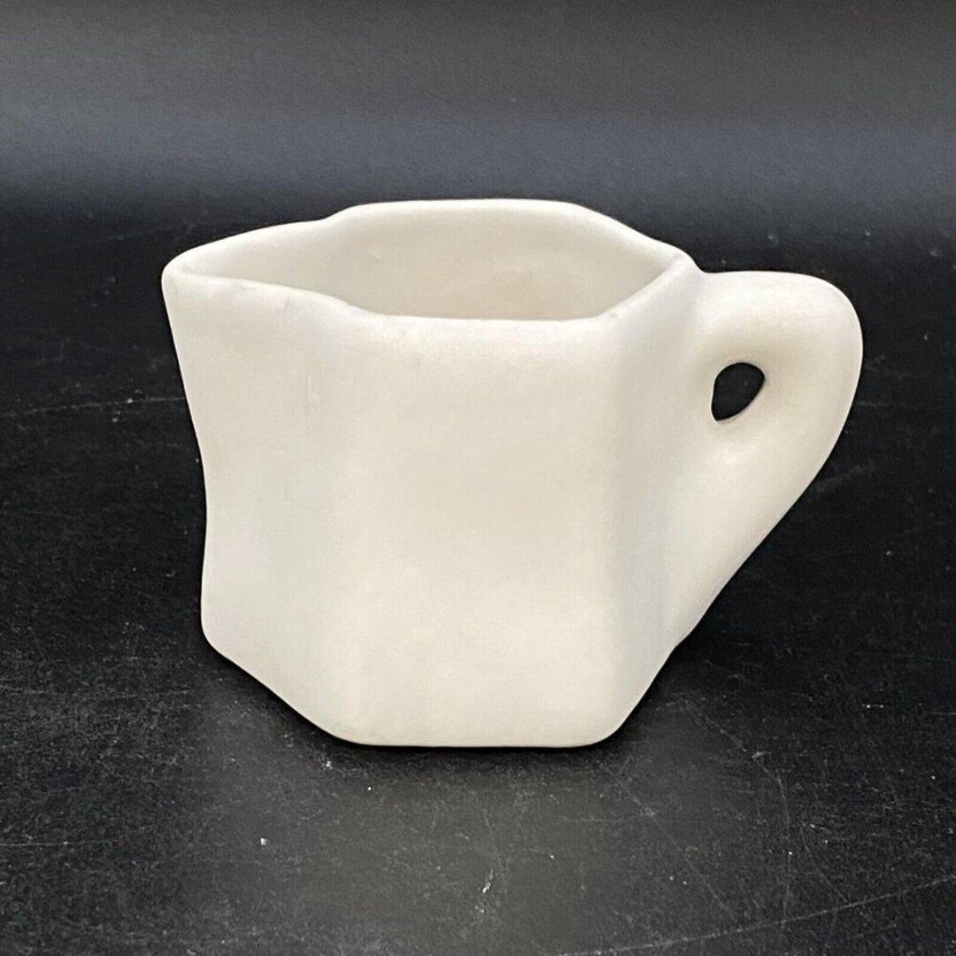Van Briggle White Miniature Mini Hexagon Creamer Pitcher 46 - Etsy