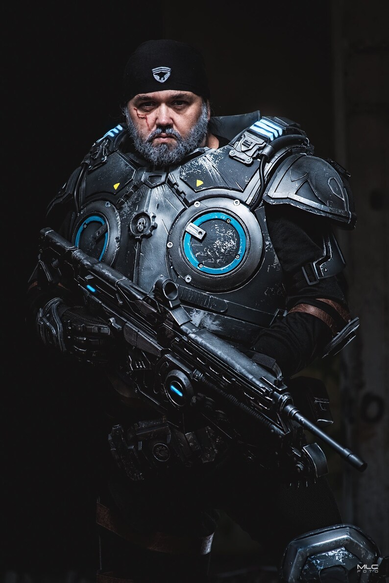 Marcus Fenix Gears of War Inspired Cosplay Costume - Etsy