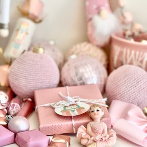 Big Pink Christmas Gift Box, Gift for Her, Thank You Gift Box, Choclate ...