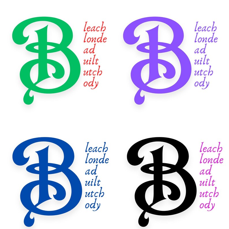 Bleach Blonde Bad Built Butch Body SVG PNG, Clap Back PNG, Funny ...