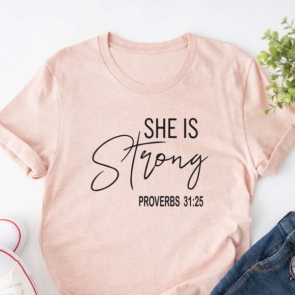 Proverbs 31 25 Etsy