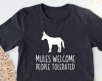 Funny Donkey T Shirt - Etsy