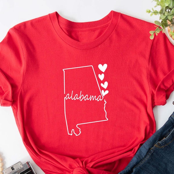Alabama Heart - Etsy