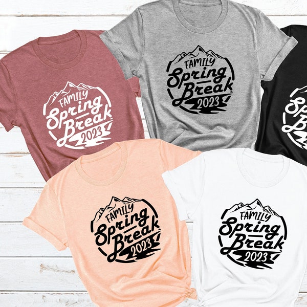 Spring Break Shirt - Etsy