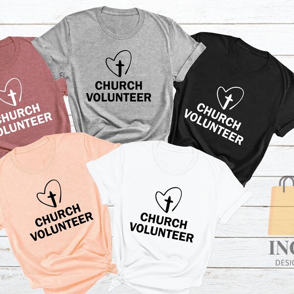 Church Volunteer Shirts - Etsy