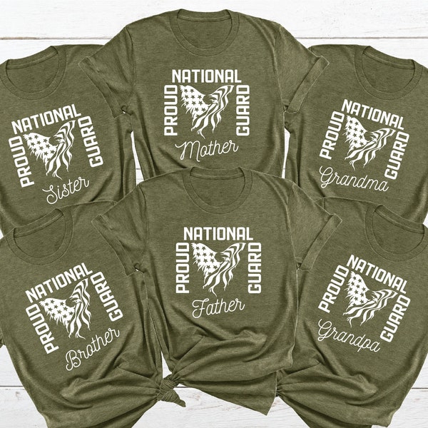Army National Guard Dad Shirt - Etsy