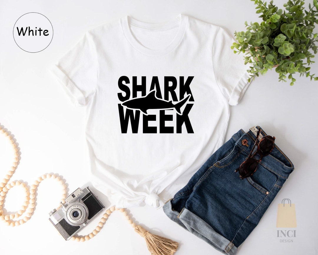 Shark Week Shirt, Shark Shirts, Shark Lives Matter, Great White Shark ...
