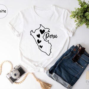 Peru Shirt, Peru Lover Shirt, Latina Gift, Peru Gift, Peruvian Shirt ...