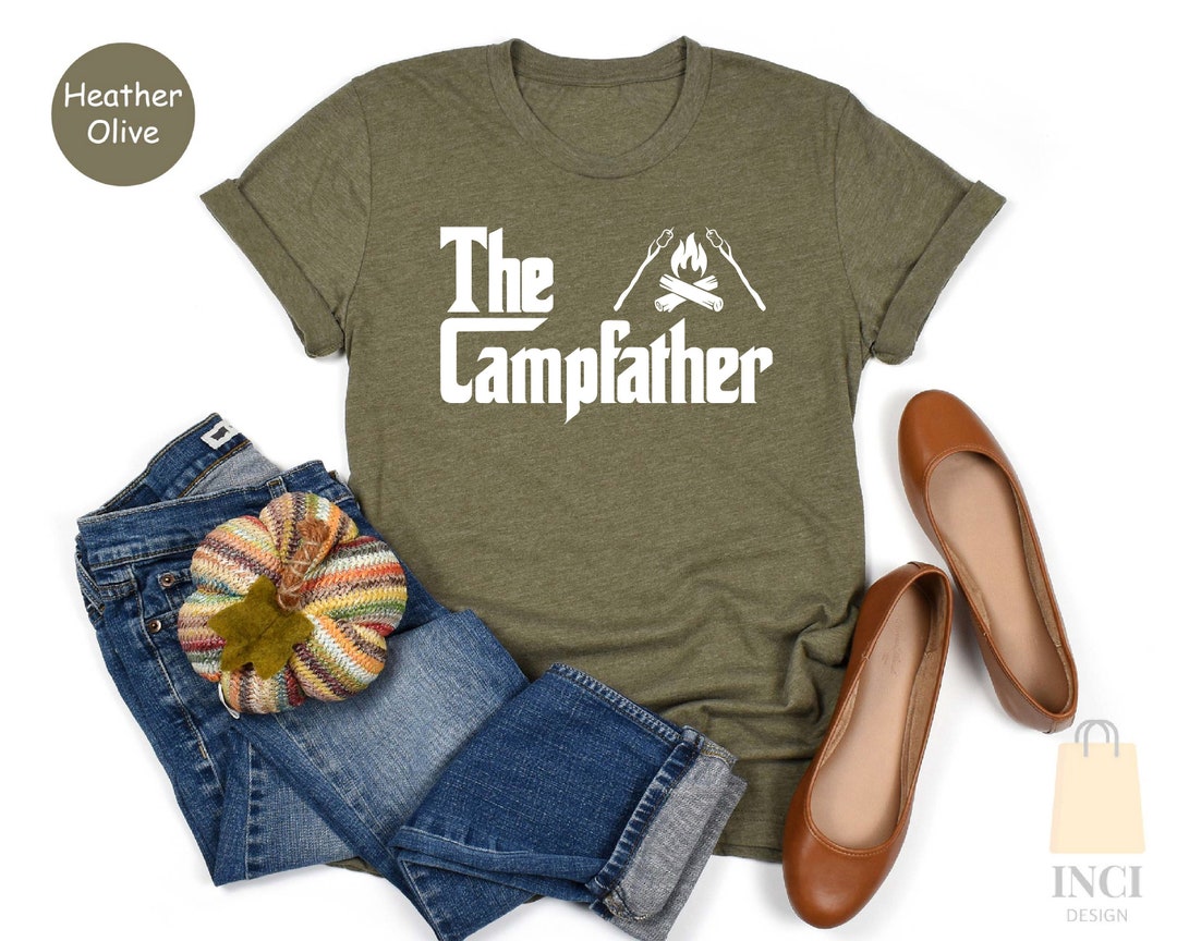 The Campfather Shirt, Camping Dad Shirt, Camping Lover Father Shirt ...
