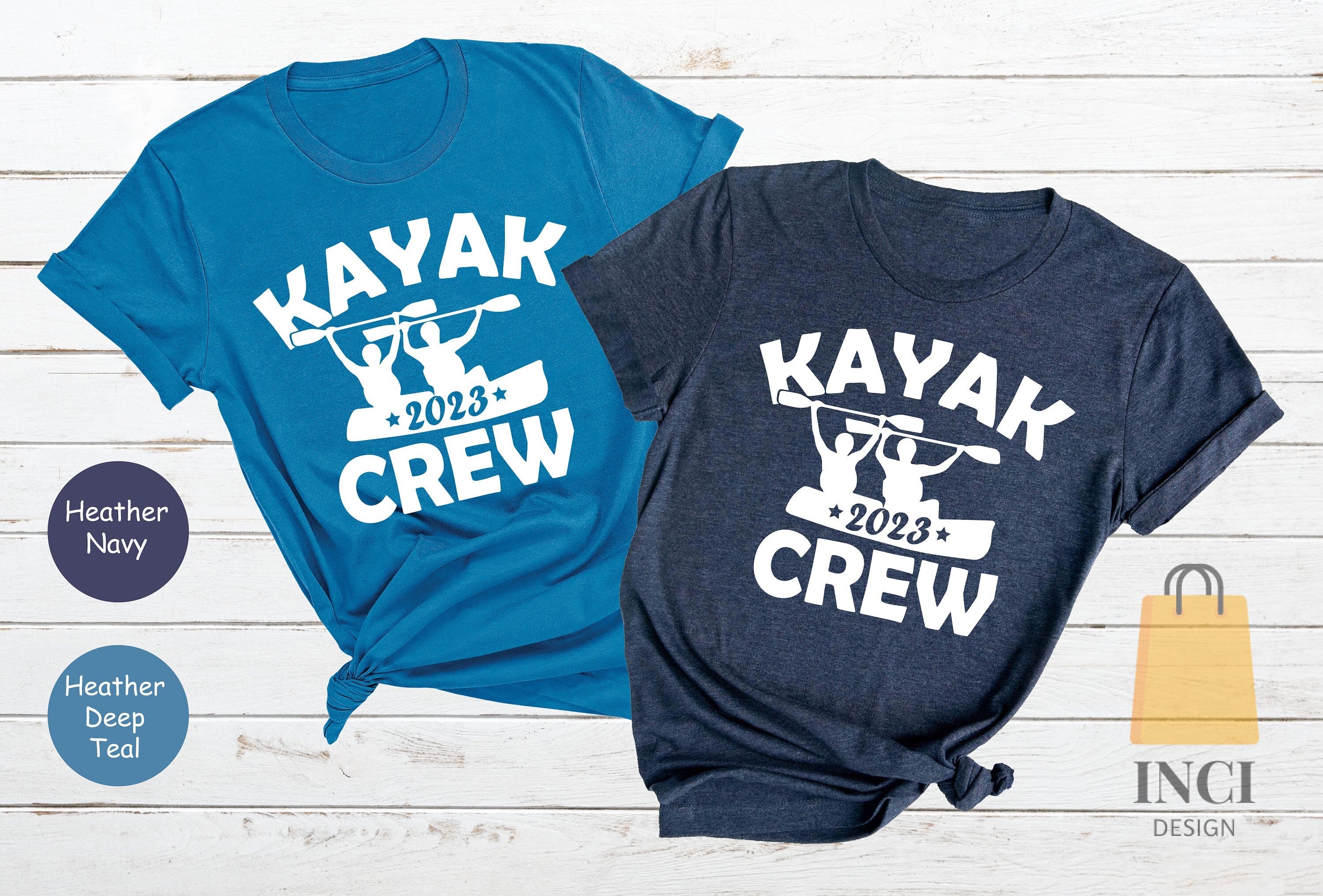 Kayak Crew Shirt Kayak Team T-shirt Kayak Squad Tee - Etsy