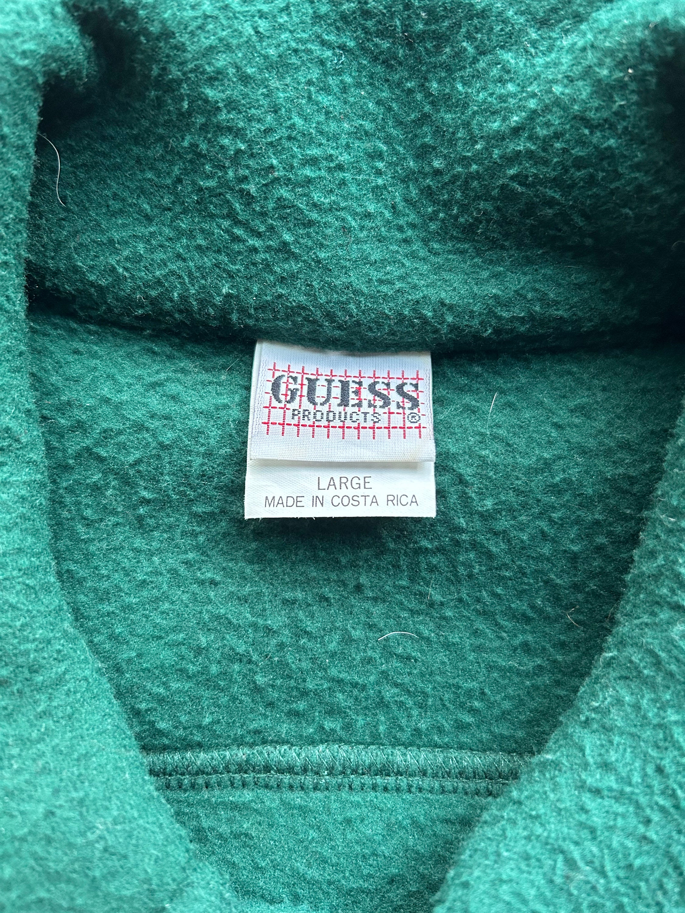 Vintage Green GUESS Jacket - Etsy