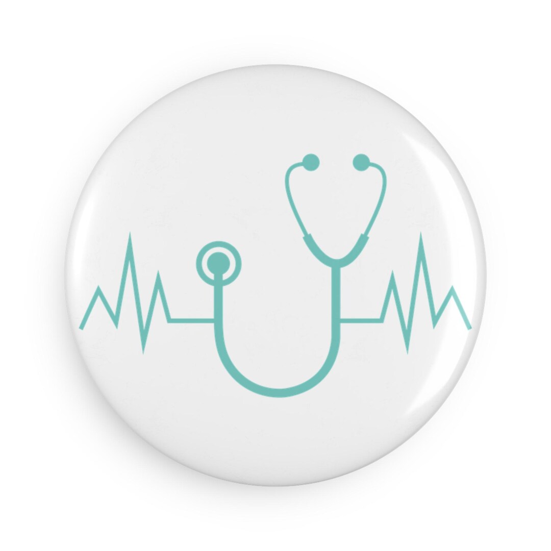 Stethoscope Heartbeat Magnet Set: Medical Decor, Doctor/nurse Gift - Etsy