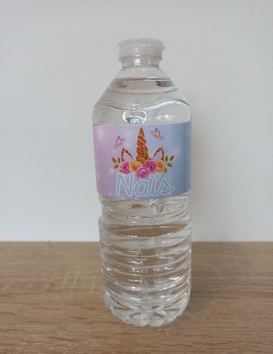 TEMPLATE 50cl Water Bottle Special CANVA - Etsy