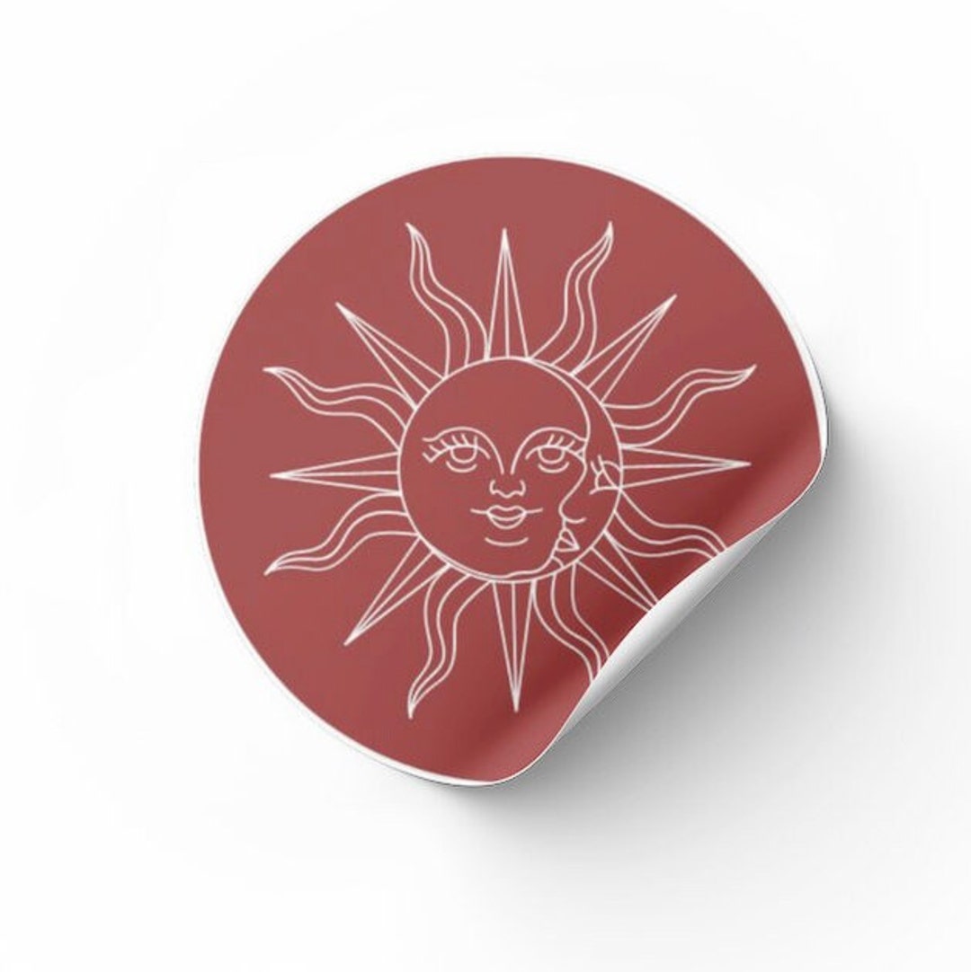 Sun Rays Sticker - Etsy