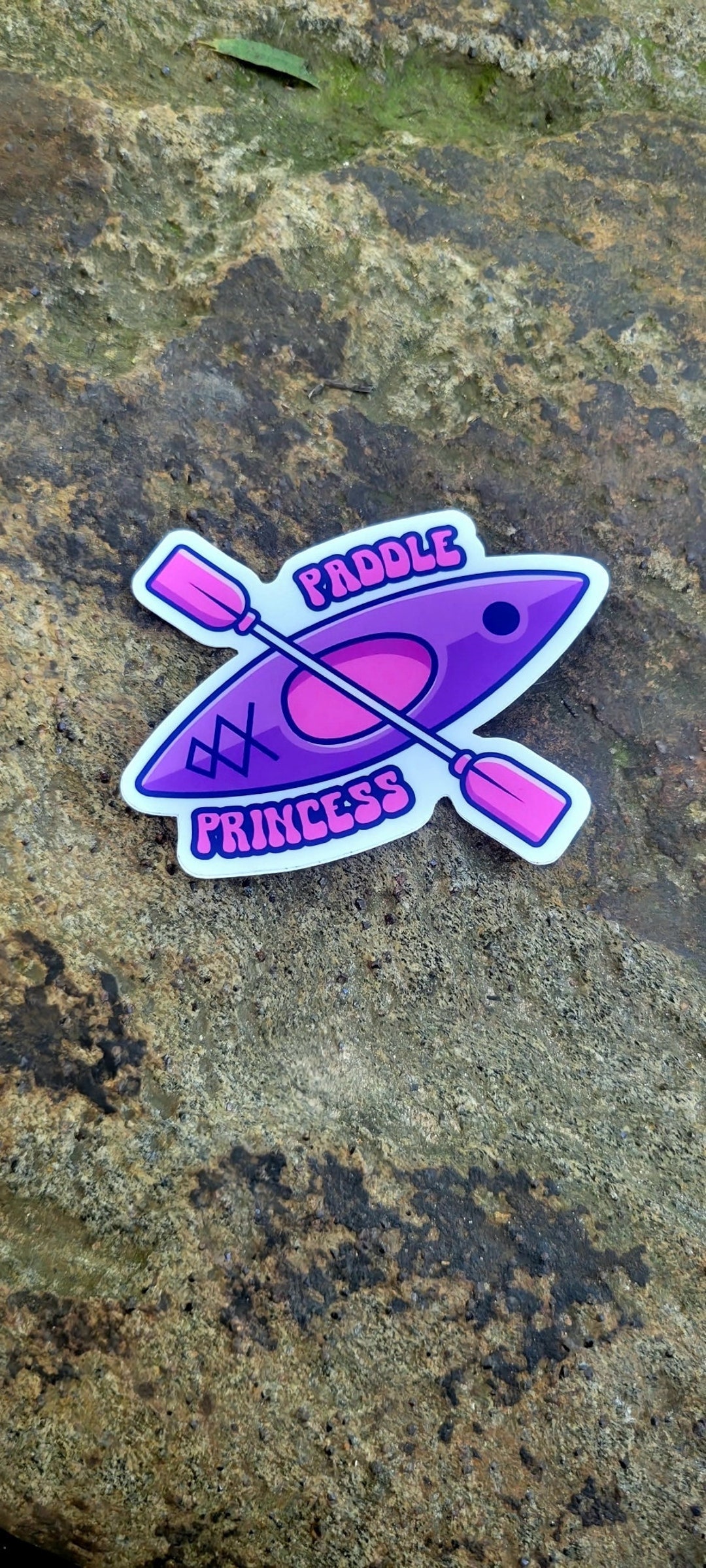 Paddle Princess Kayak Sticker Waterproof Vinyl Decal - Etsy