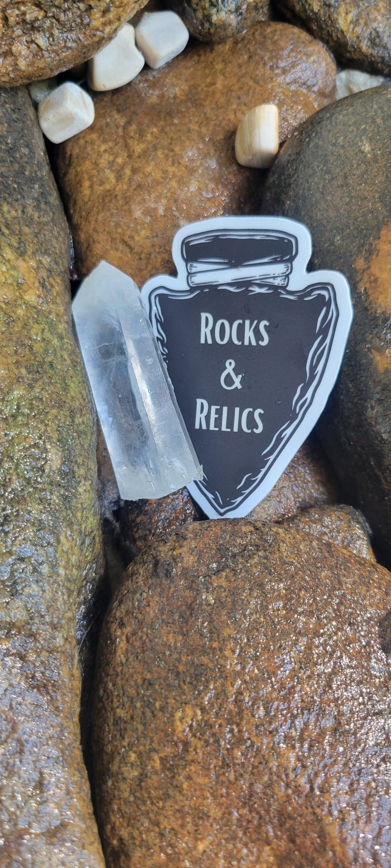Rocks and Relics Sticker Tyler Childers Inspired, Waterproof - Etsy