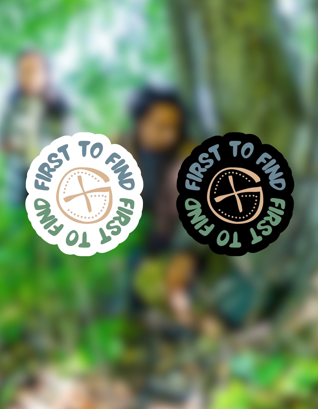 Geocache Swag Stickers 5 Pack of Stickers Fits Into Small Geo Caches ...