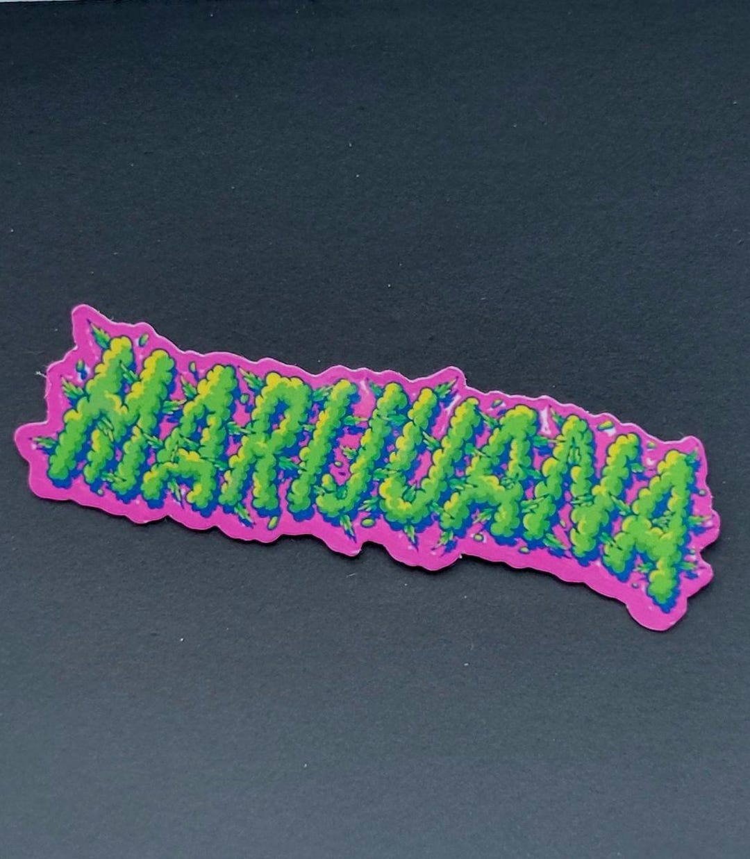 Marijuana Sticker, 420 Weed Decal, Cannabis Leaf Sticker, Stoner Gift ...