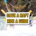 Raft Guide Sticker Save a Raft Ride a Guide Raft Guide Gift for Rafties ...