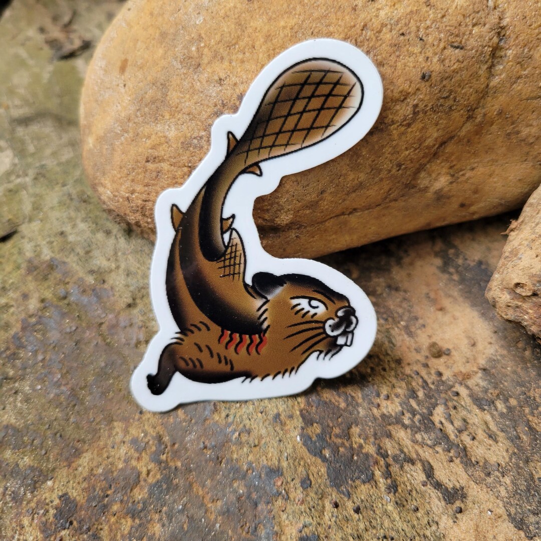 Nantahala River Rafting Sticker Beaver Shark Sticker NC Whitewater ...