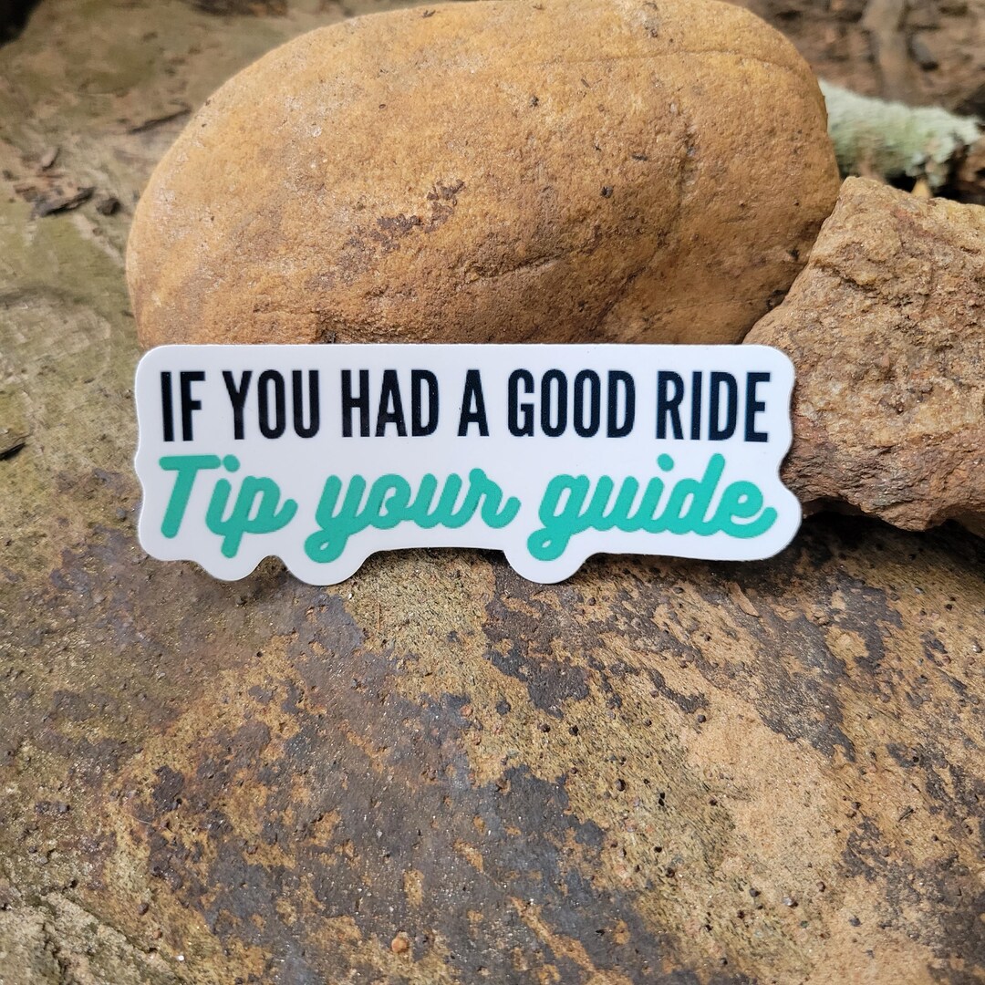 Whitewater Rafting Guide Tip Sticker - Waterproof Helmet Decal - Etsy