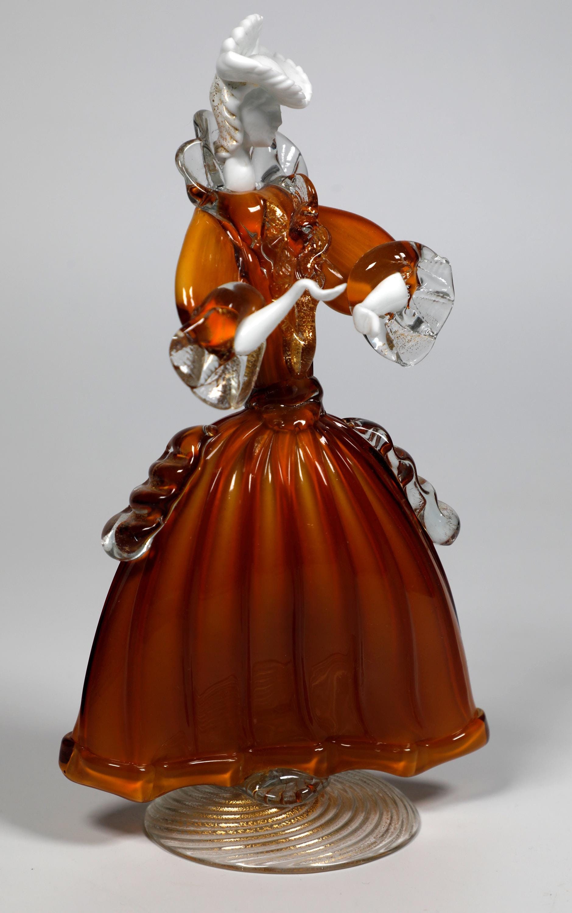 Vintage Murano Glass Dancer - Etsy