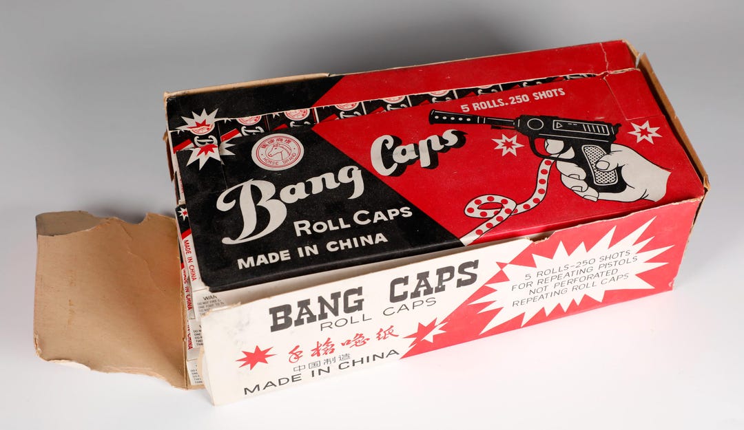 Vintage 1960s Horse Brand Bang Caps Sold in Groups of 5 - Etsy