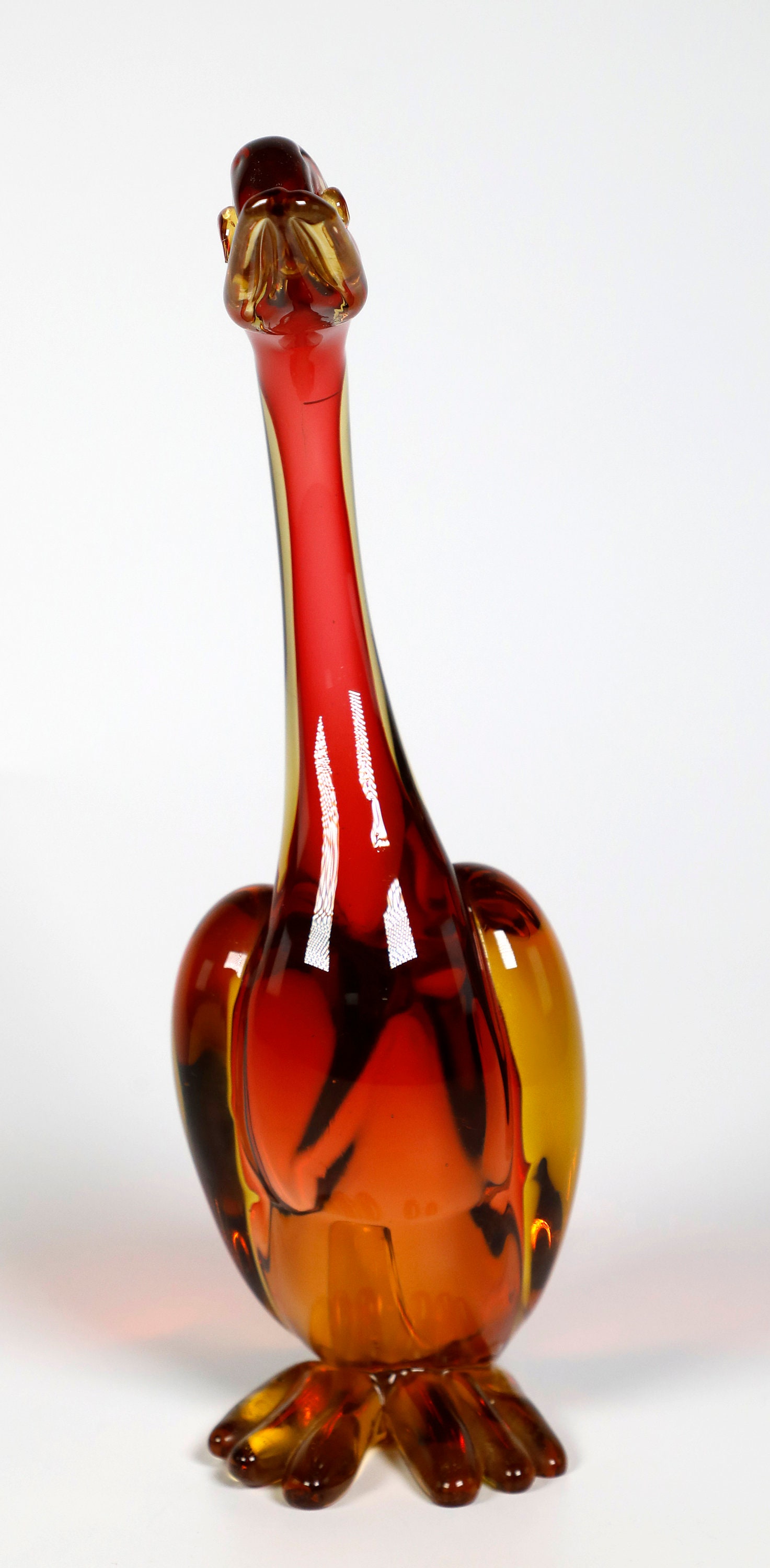 Vintage Archimede Seguso Murano Duck - Etsy