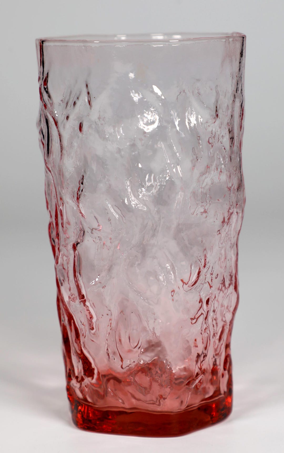 Morgantown Seneca Driftwood Pink Glasses 1950s-set of 6 - Etsy