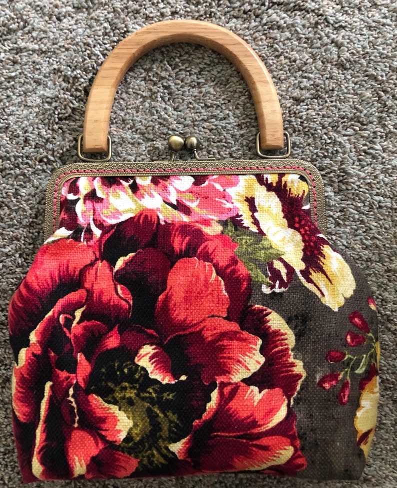 Vintage Clutch With Handle - Etsy