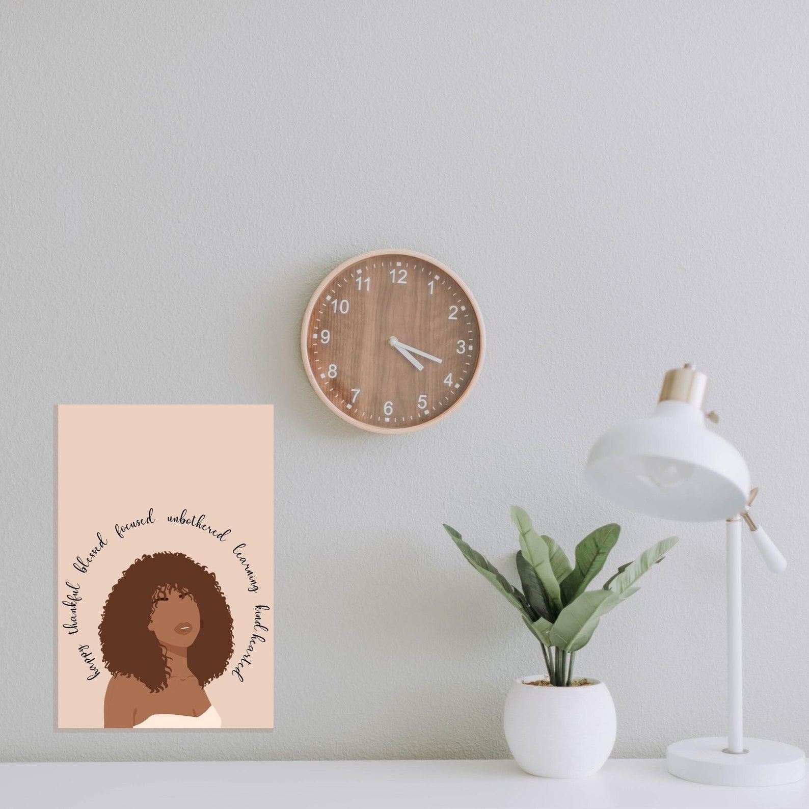 Black Woman Wall Art- Inspirational Quote- Digital Print - Etsy