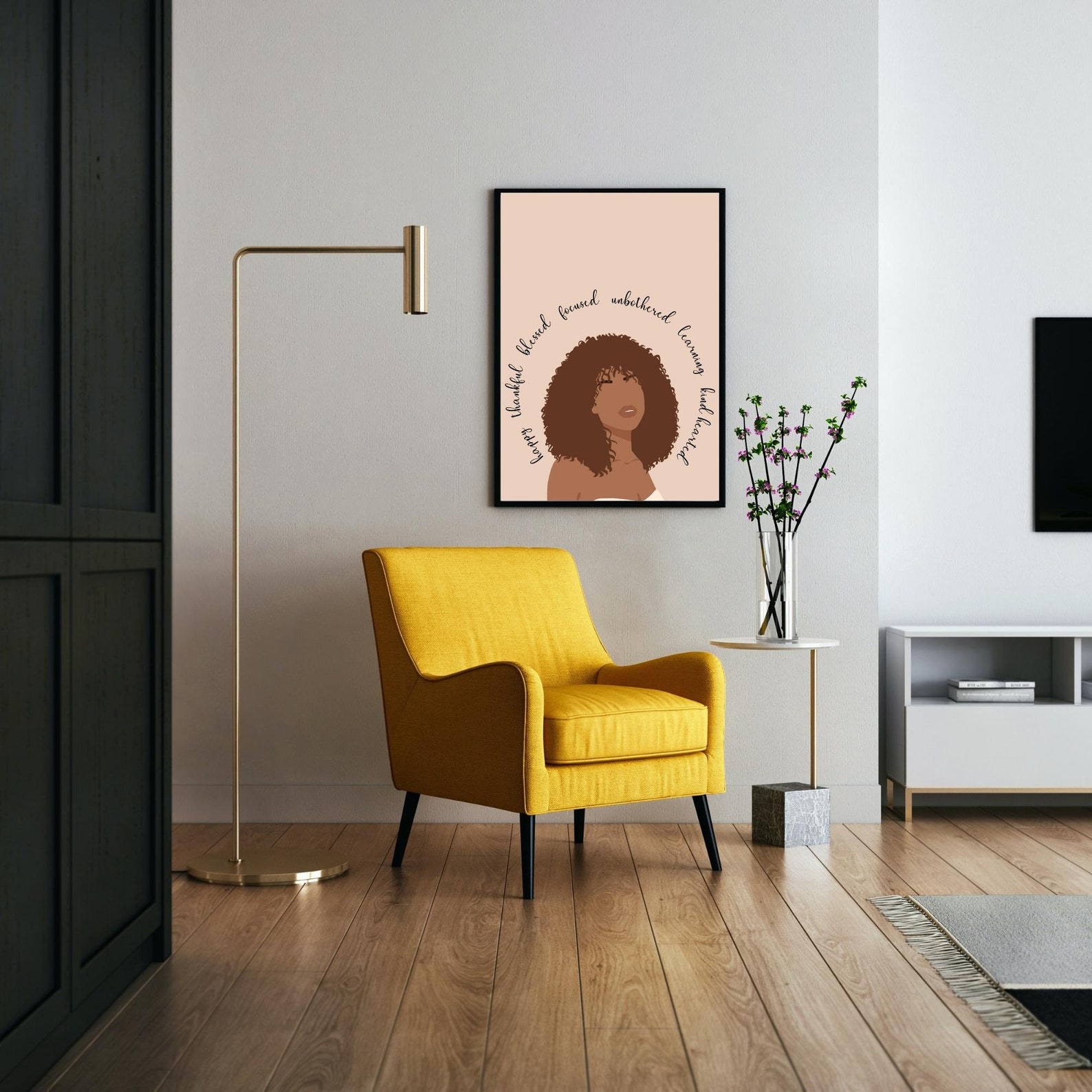 Black Woman Wall Art- Inspirational Quote- Digital Print - Etsy